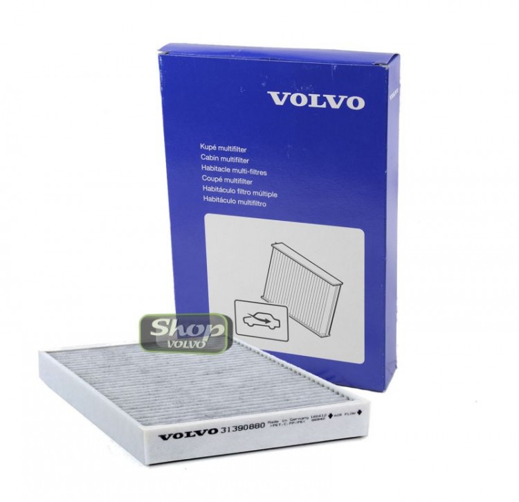 31390880 Мульти фильтр салона угольный VOLVO S80 II, V70 III, XC70 II ...