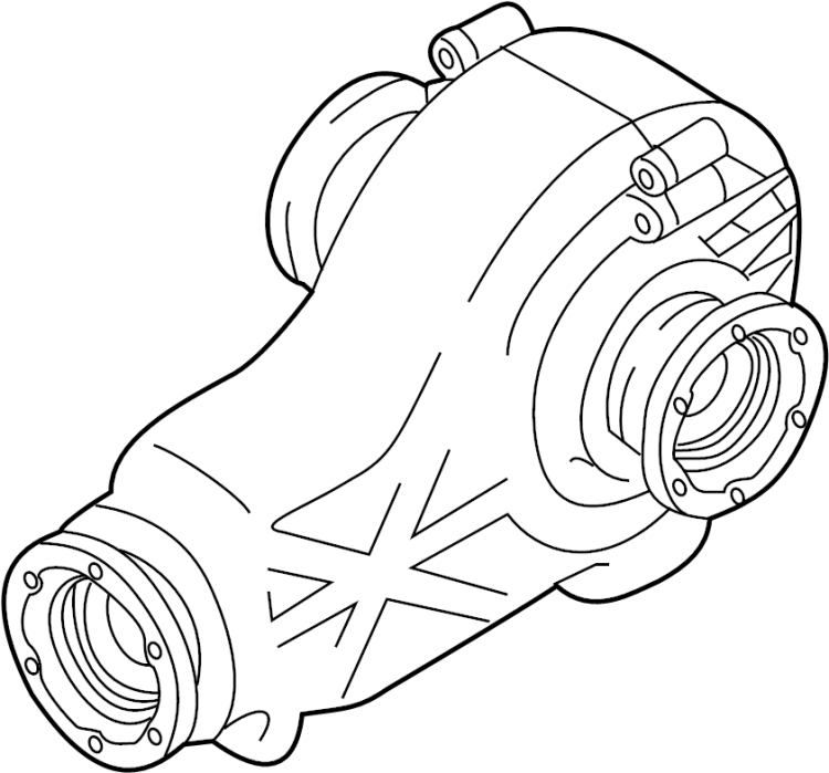 Редуктор заднего моста для VOLVO XC90 \\ VOLVO Original 36001720