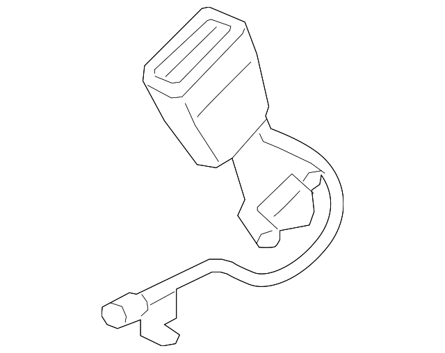 31462805 Передний правый замок для ремня безопасности Вольво XC40 ...