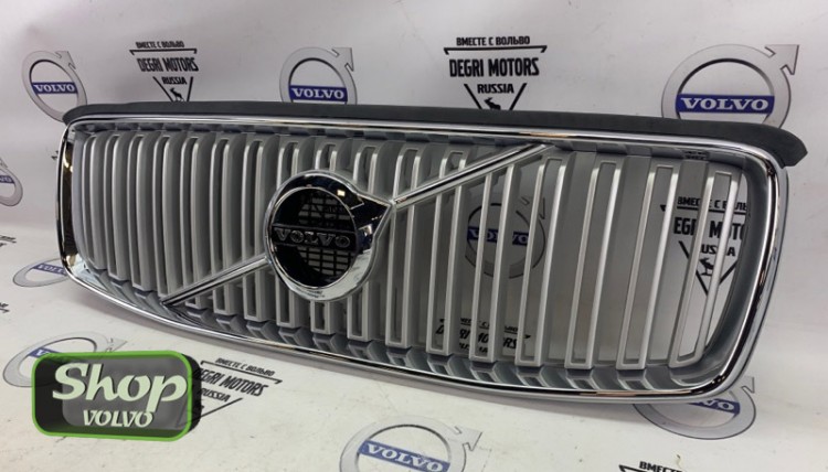 31425936 Решетка радиатора Вольво XC90 II \\ под камеру \\ SWparts ...
