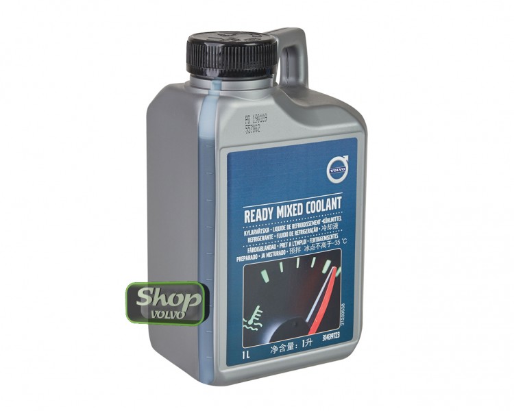 31439723 Жидкость системы охлаждения (готовый) 1литр \\ VOLVO Original ...