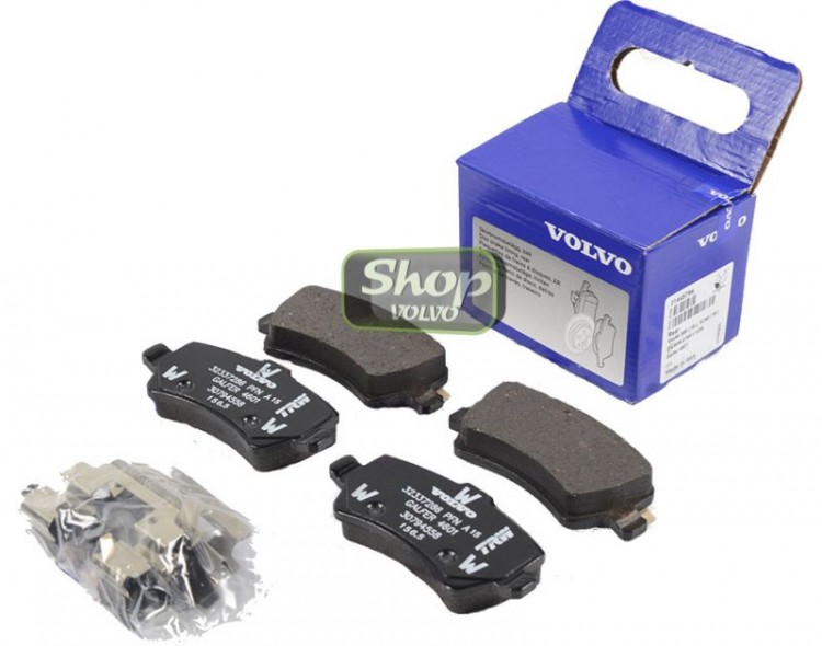 31445796 Комплект задних тормозных колодок Volvo S60 II, S80 II, XC60 ...