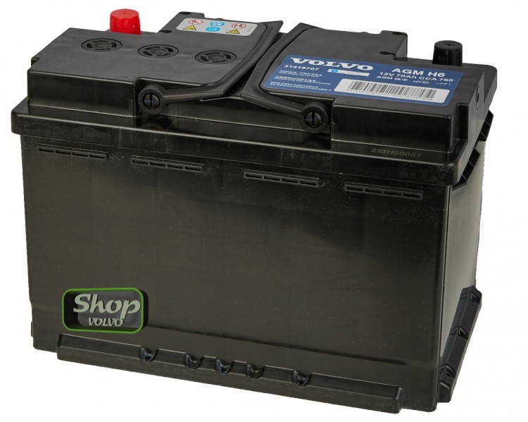 31419707 Аккумуляторная батарея 12V 70Ah 760A VOLVO XC40 \\ VOLVO ...