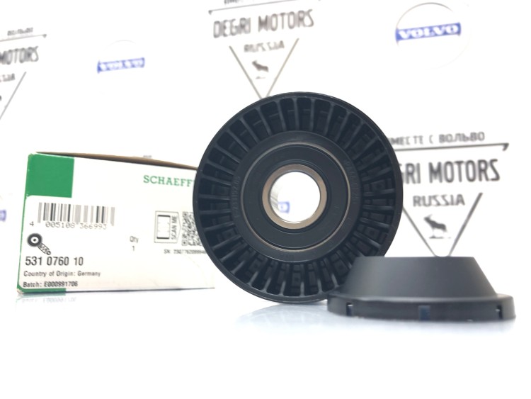 531 0760 10 Ролик натяжителя приводного ремня VOLVO S60, S80, V70 II ...