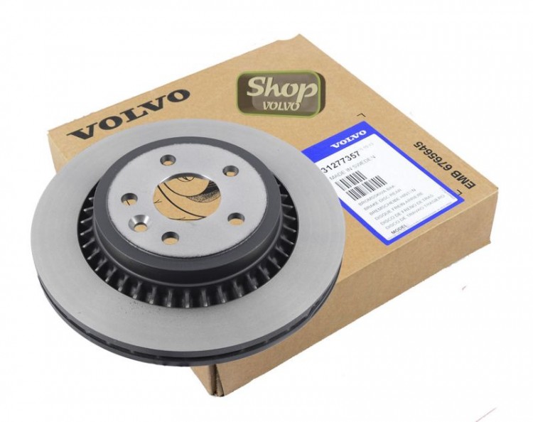 31277357 Тормозной диск задний вентилируемый электронный тормоз VOLVO ...