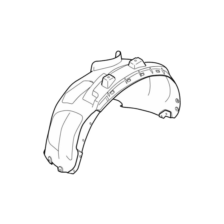 32241406 Подкрылок передний левый VOLVO XC40/EX40 \\ VOLVO Original ...